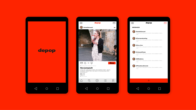 Online shop Depop rebrands to take on “f*ck it” attitude - Design Week