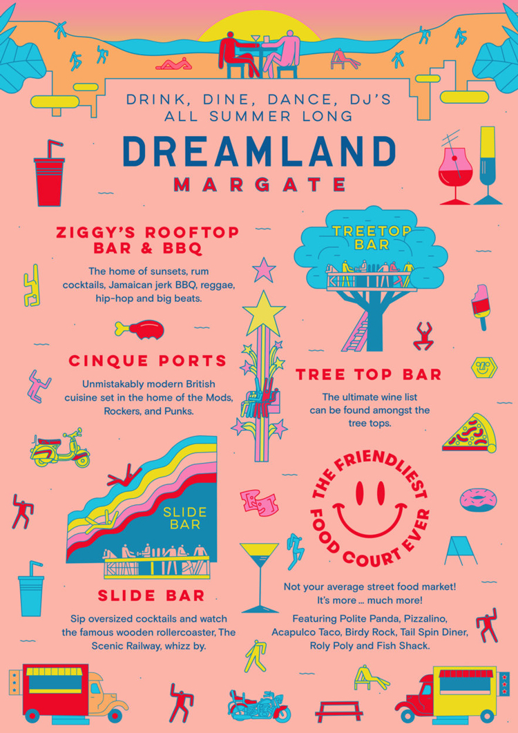 Studio Moross creates “weird and fun” relaunch campaign for Dreamland ...
