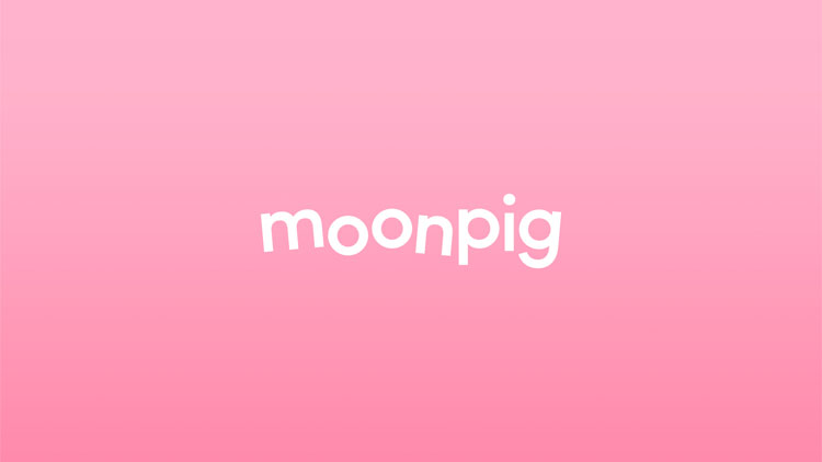Moonpig rebrands and ditches “gimmicky” pig mascot - Design Week