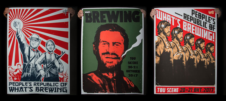 Rebranding a craft beer festival as a totalitarian state - Design Week