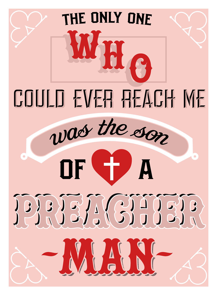 Studio Moross brings song lyrics to life with new prints - Design Week