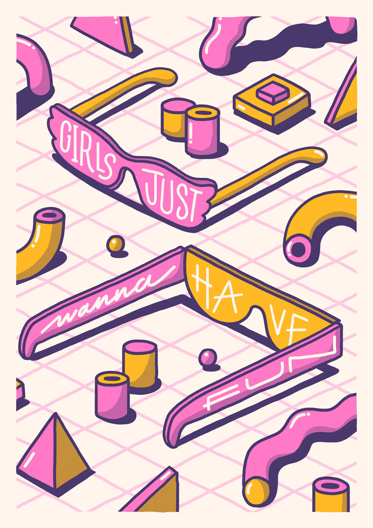 Studio Moross brings song lyrics to life with new prints - Design Week