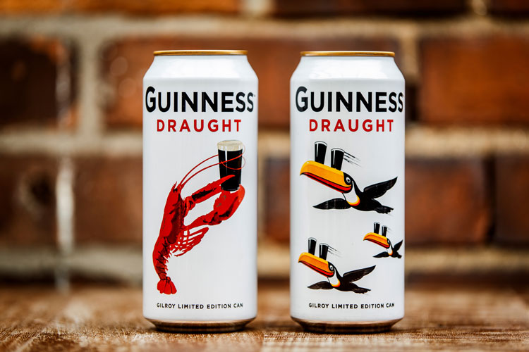 Guinness celebrates work of John Gilroy with limited edition ...