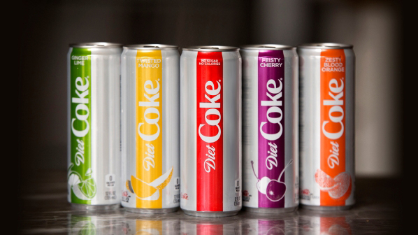 Diet Coke Adds Batch Of New Flavors Slimmer Can Design No Comment