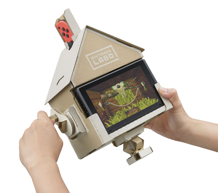 Nintendo teaches kids to code with new cardboard gaming kits - Design Week