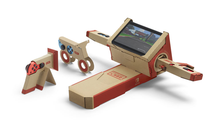Nintendo teaches kids to code with new cardboard gaming kits - Design Week