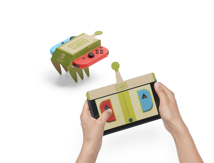 Nintendo teaches kids to code with new cardboard gaming kits - Design Week