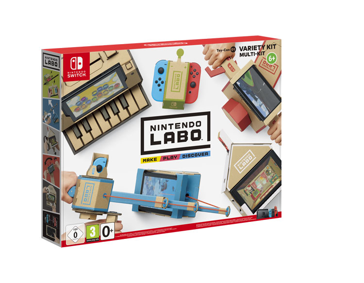 Nintendo teaches kids to code with new cardboard gaming kits - Design Week
