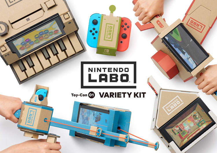 Nintendo teaches kids to code with new cardboard gaming kits - Design Week