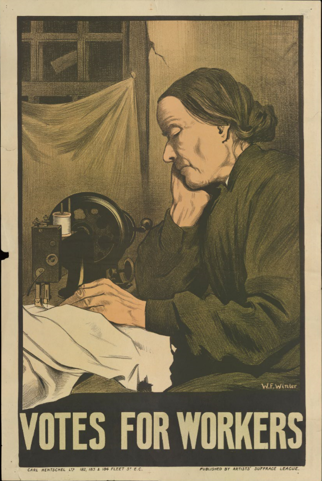 The long-lost suffrage protest posters used to fight for women’s rights ...