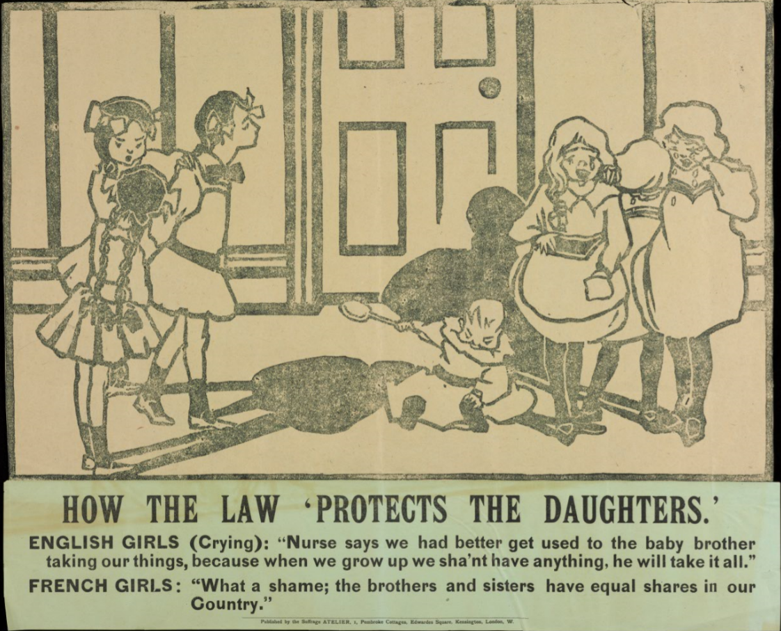 The long-lost suffrage protest posters used to fight for women’s rights ...