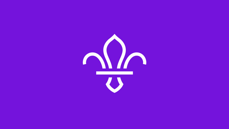 Scout Uk Logo Southampton, UK 13th November 2022: A Cub Scout Badge
