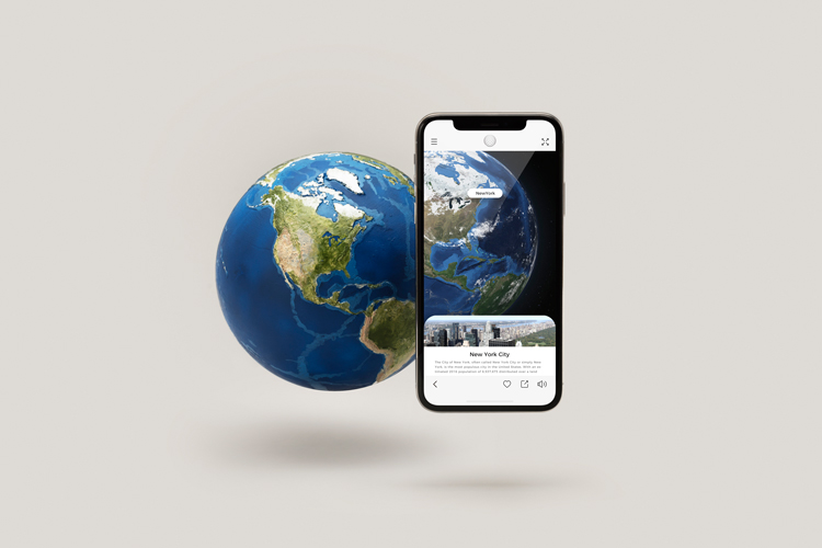 Earth: bringing our planet to life through an interactive globe and app ...