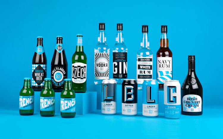 Creating a unified identity for Co-op’s own-brand alcohol - Design Week