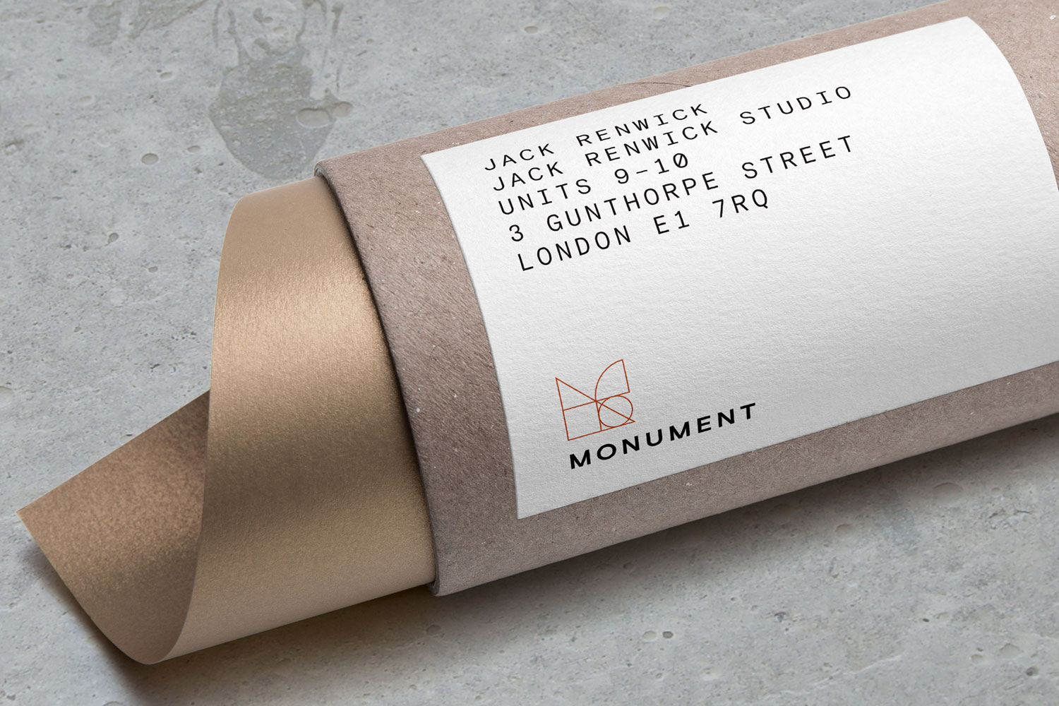Jack Renwick Studio helps architects Monument build-up brand - Design Week