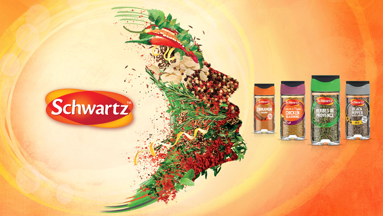 Schwartz spice brand goes transparent in redesign - Design Week
