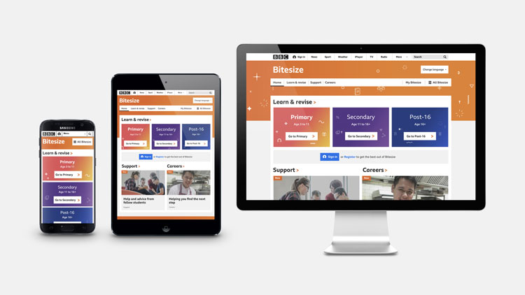 BBC Bitesize undergoes redesign to reflect how the site has “evolved ...