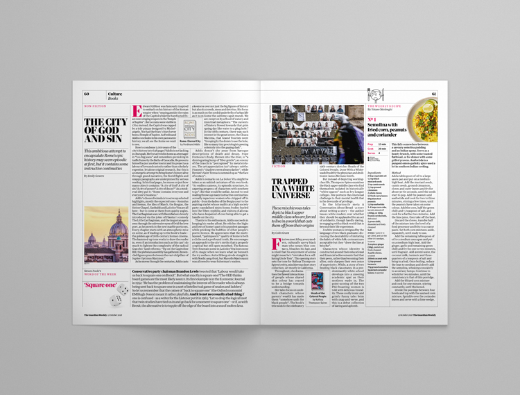 Magazine Pages Clean & Modern Minimalist Magazine, A Magazine Template