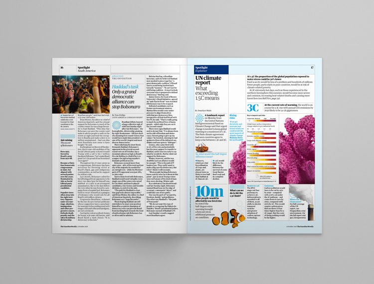 The Guardian Weekly redesigns to become a “global” news magazine ...