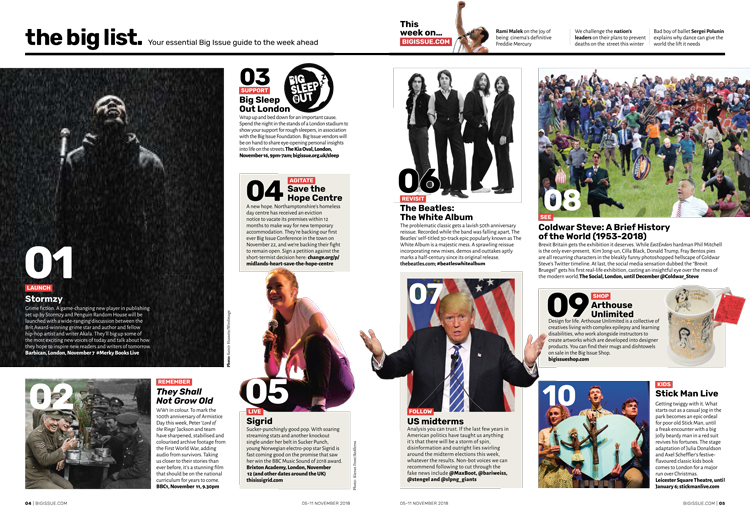 Big Issue redesign: “It’s not just about the homeless – it’s about city ...