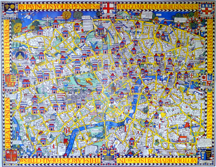 Max Gill: forgotten designer, architect and map-making extraordinaire ...