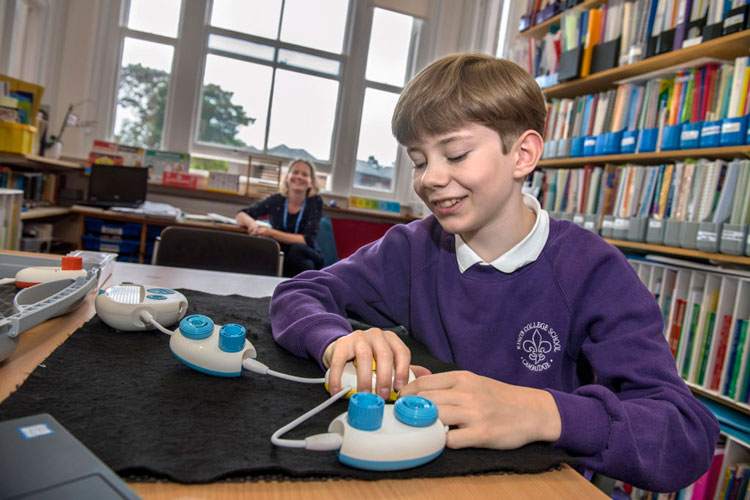 Microsoft Code Jumper: an “inclusive” toy teaching blind children to ...