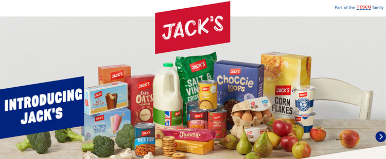 Simple, British and nostalgic: designing for budget supermarket Jack’s ...