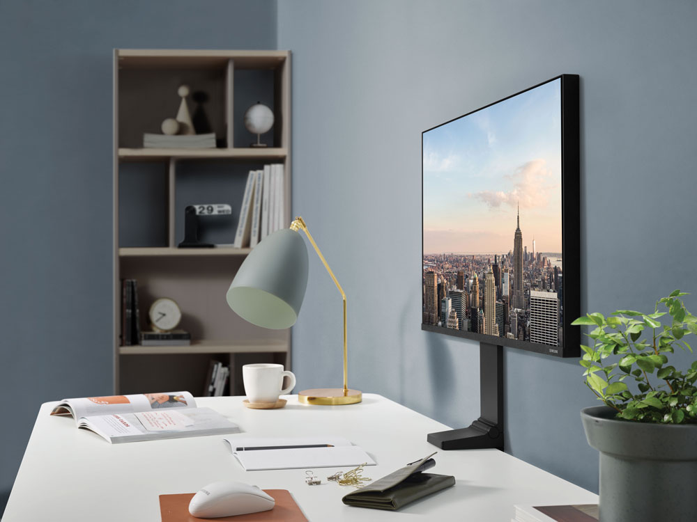 Samsung launches space saving monitor - Design Week