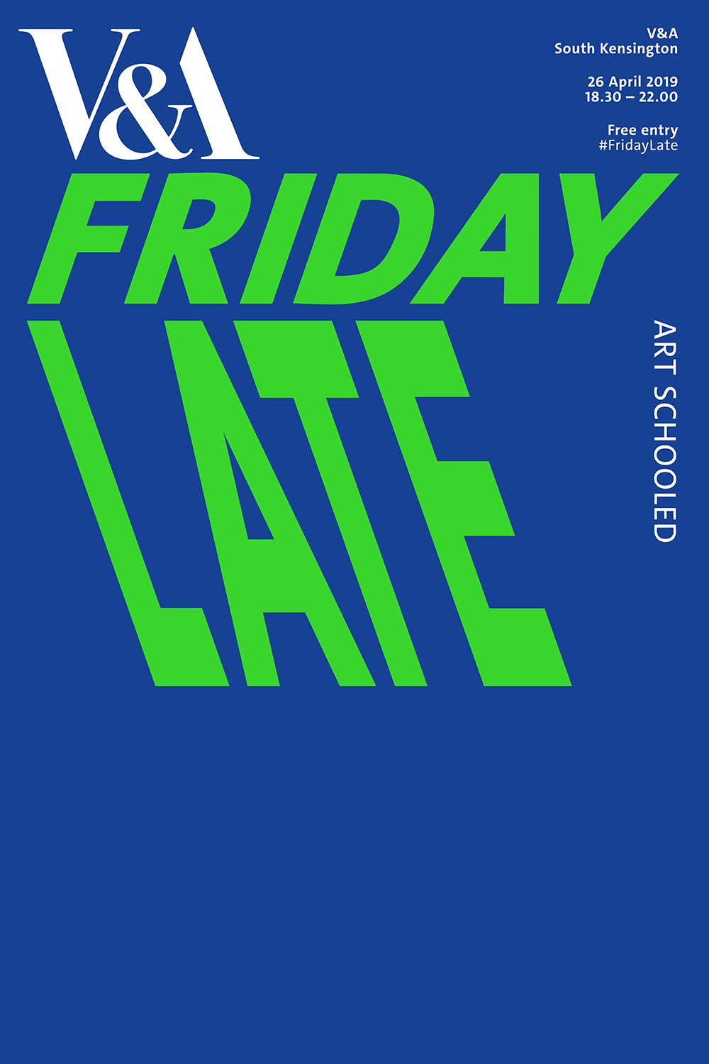 V&A gives Friday Late series new conceptual look based on time - Design ...