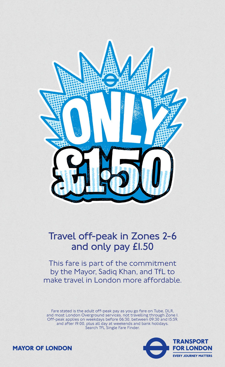 Transport for London launches illustrative fares campaign - Design Week