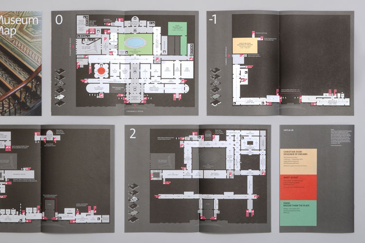 Victoria And Albert Museum Map Poster; Map Of South Kensington Museum,