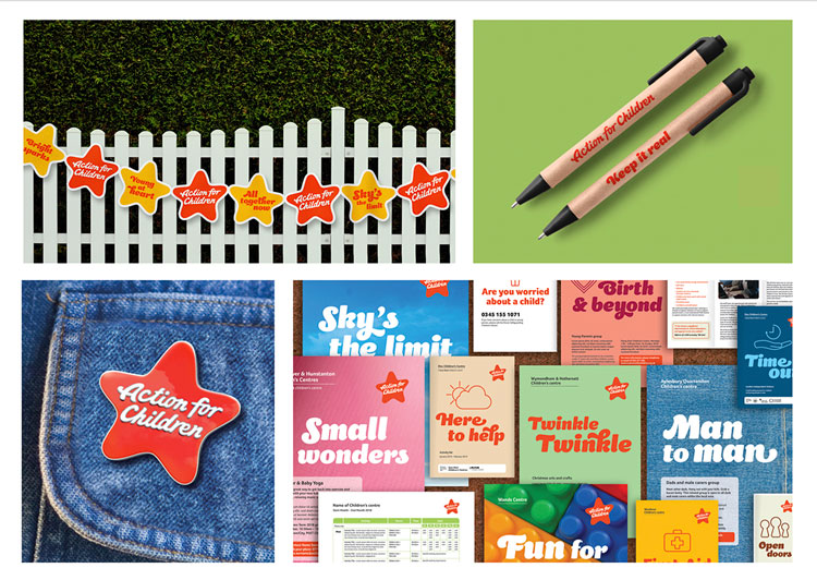 Action for Children reveals new “friendlier” brand identity - Design Week