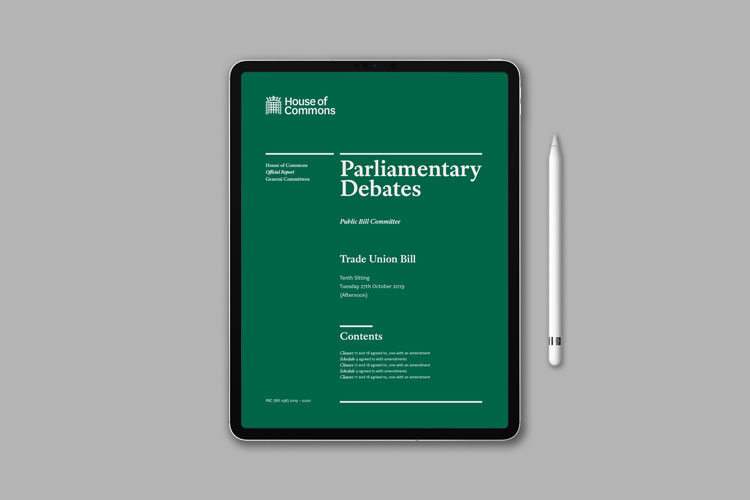 House of Commons rebrands in “transparency” move - Design Week