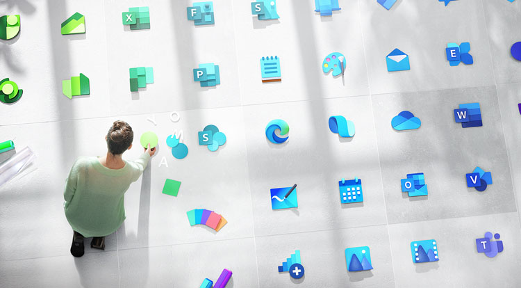 Microsoft redesigns more than 100 of its app icons - Design Week