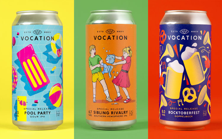 Vocation Brewery refreshes brand for year of special edition beers ...