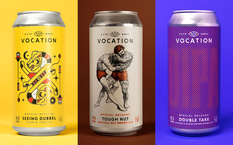 Vocation Brewery refreshes brand for year of special edition beers - Design Week