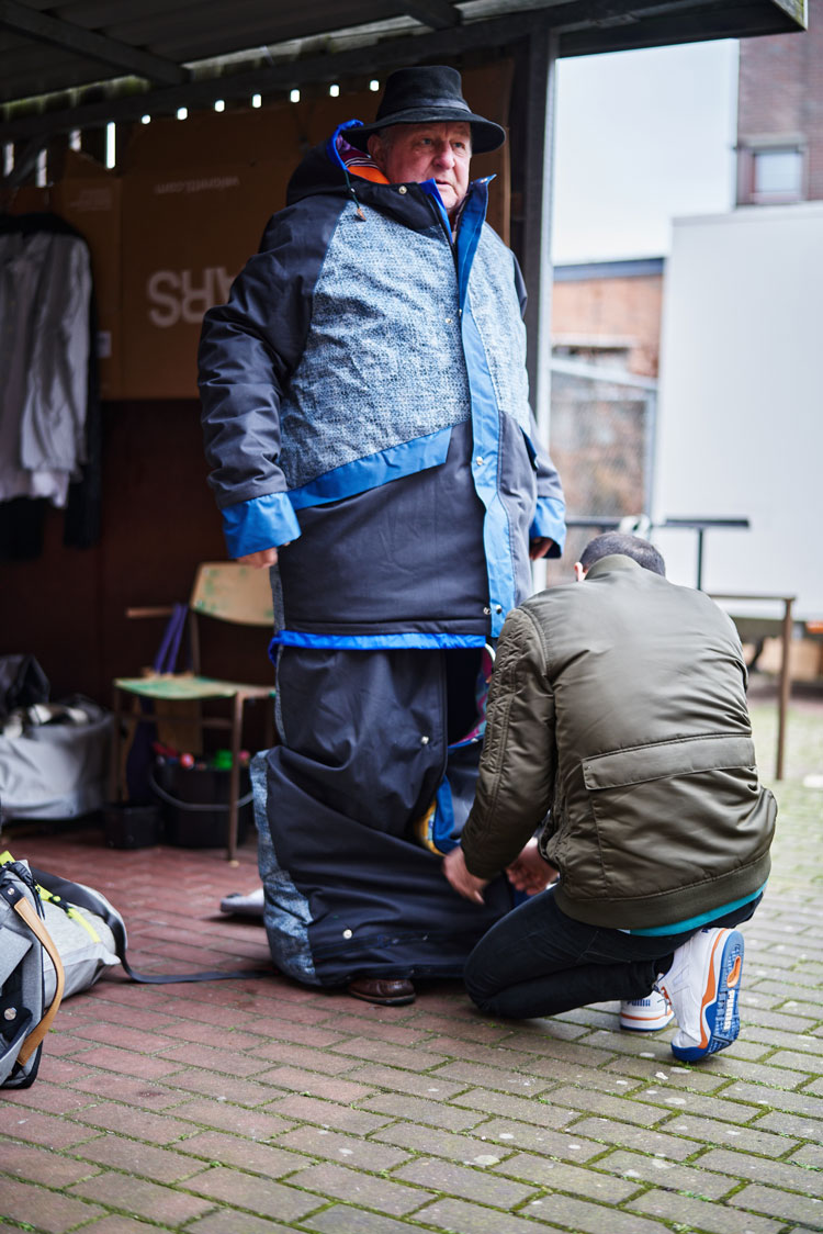 The suit that connects homeless people and keeps them warm - Design Week