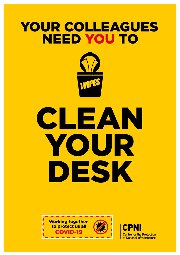 Clean Desk Poster