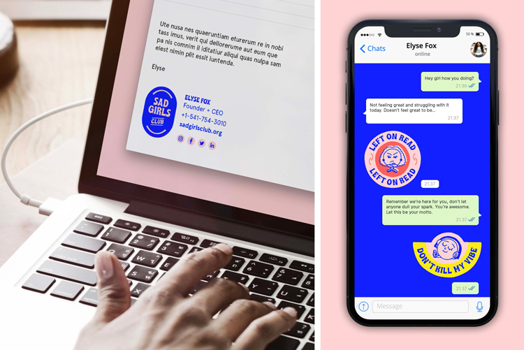 Humour, pop culture and reality: creating a new identity for Sad Girls ...