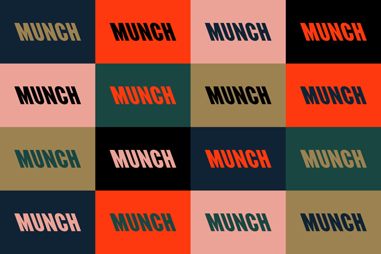An “expressive” typographic identity for Oslo’s Munch art museum ...