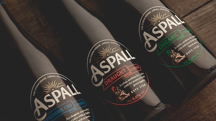 Aspalls Cider Logo Aspall, Dry English Cyder, 500ml Princeville Wine