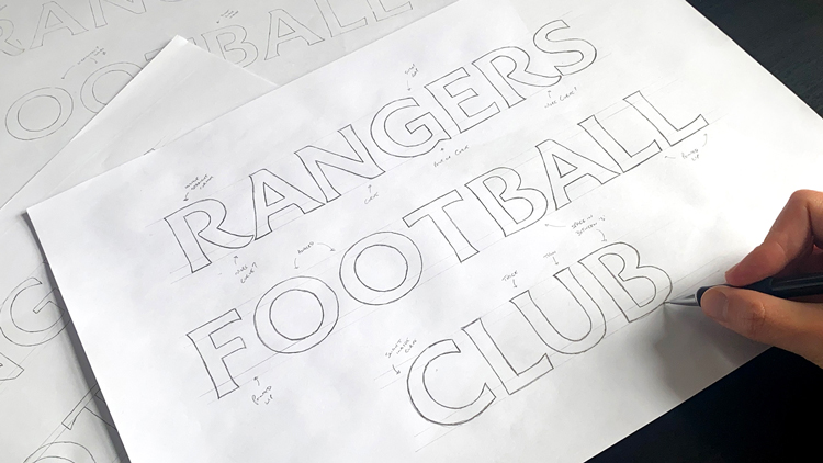 Rangers FC reveals new crest and visual identity - Design Week