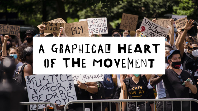 A typeface to bring the emotion of Black Lives Matter protest placards ...