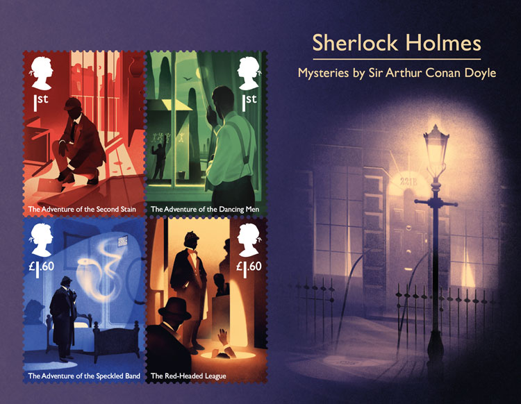 Royal Mail’s Sherlock Holmes stamps contain “secret messages” - Design Week