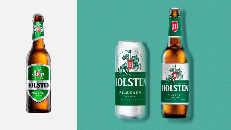 Holsten beer gets a “handcrafted” redesign from Design Bridge - Design Week