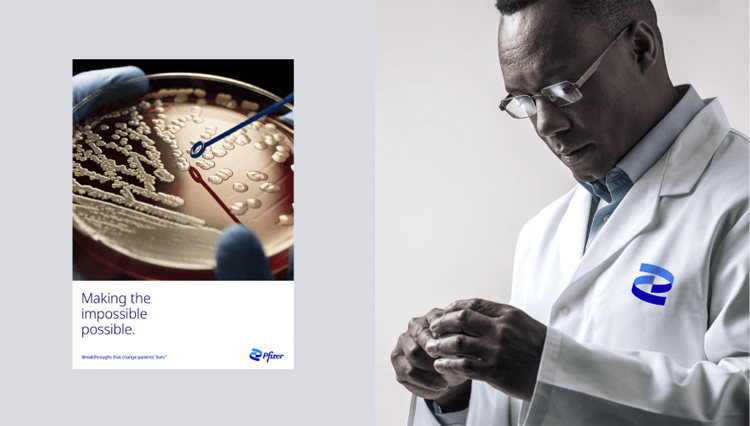 Pfizer rebrands to mark a “new era” of science and research - Design Week