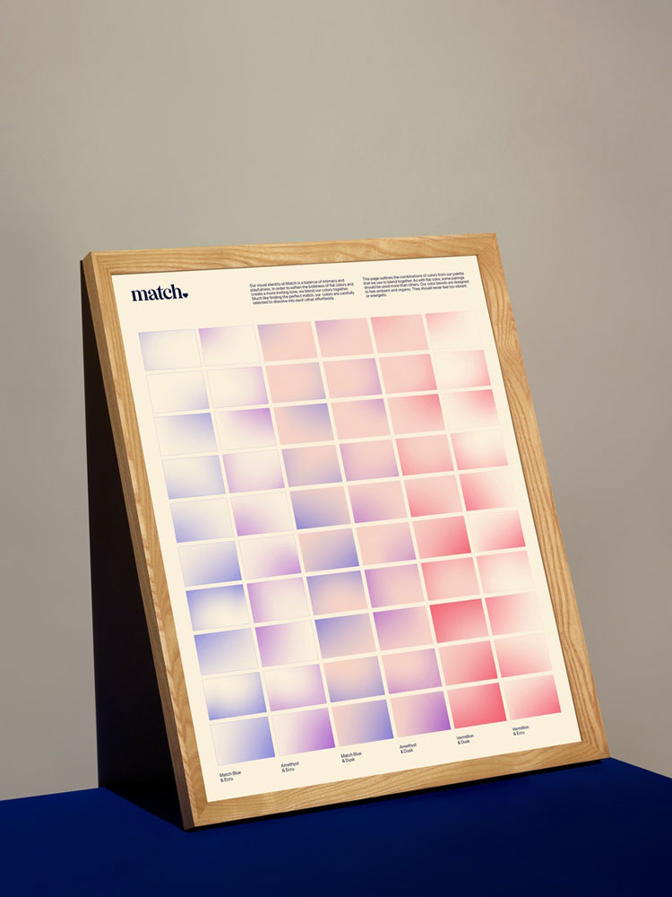 Match rebrands to take the anxiety out of modern-day dating - Design Week