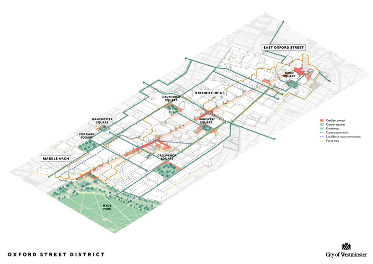 Map Of Oxford Street