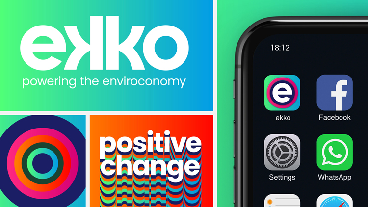 Our Design Agency channels good vibes for eco-bank brand Ekko - Design Week