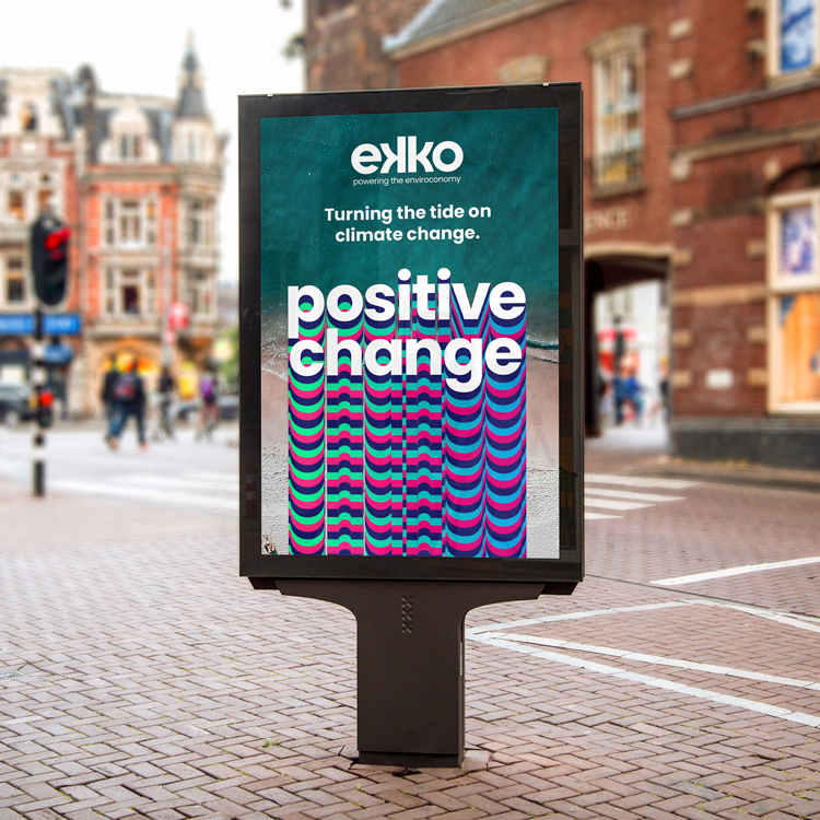 Our Design Agency channels good vibes for eco-bank brand Ekko - Design Week